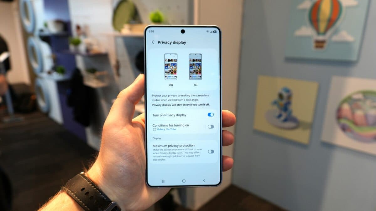Сильный ход Samsung: уникальную технологию Privacy Display, которая ...